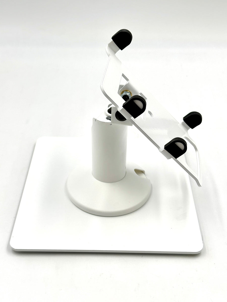 Square POS Low Freestanding Swivel and Tilt Stand with Square Plate (W