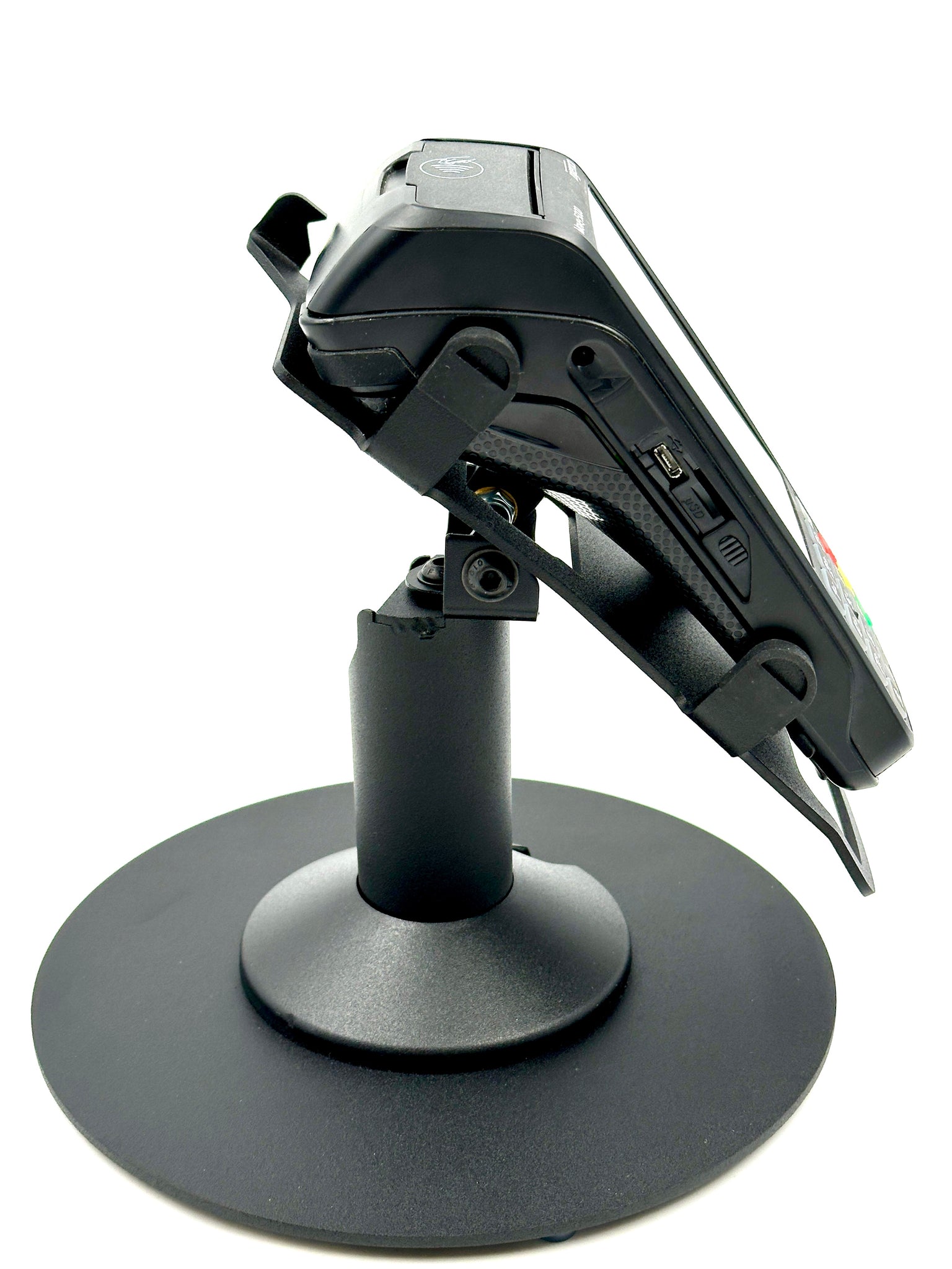 Ingenico Move 3500 / 5000 Low Freestanding Swivel and Tilt Stand with