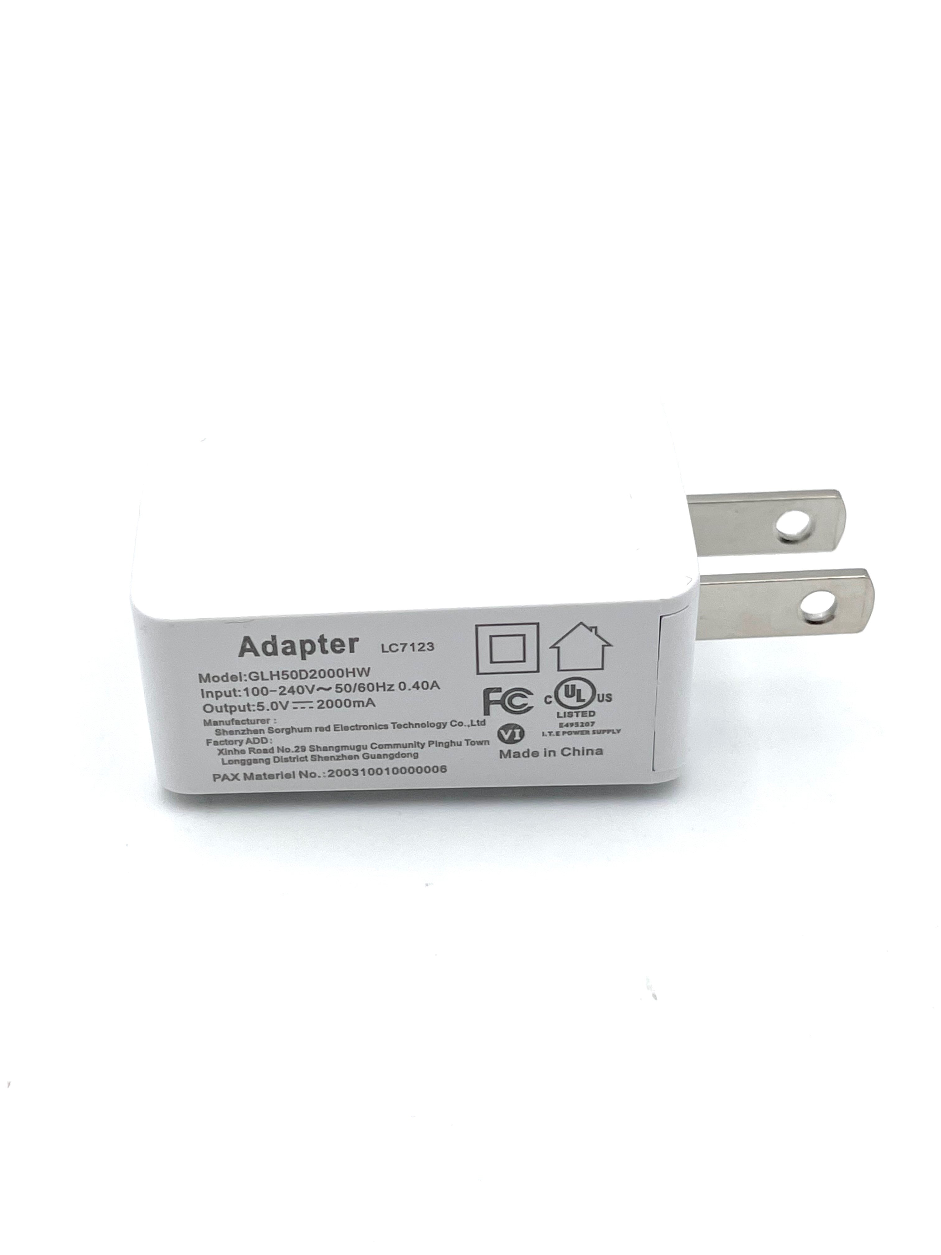 Power Supply Charger for PAX A920 w/ Adapter & Cable