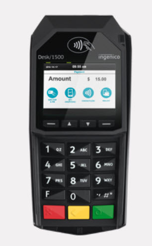 Ingenico Desk/1500 PIN Pad | Discount Credit Card Supply