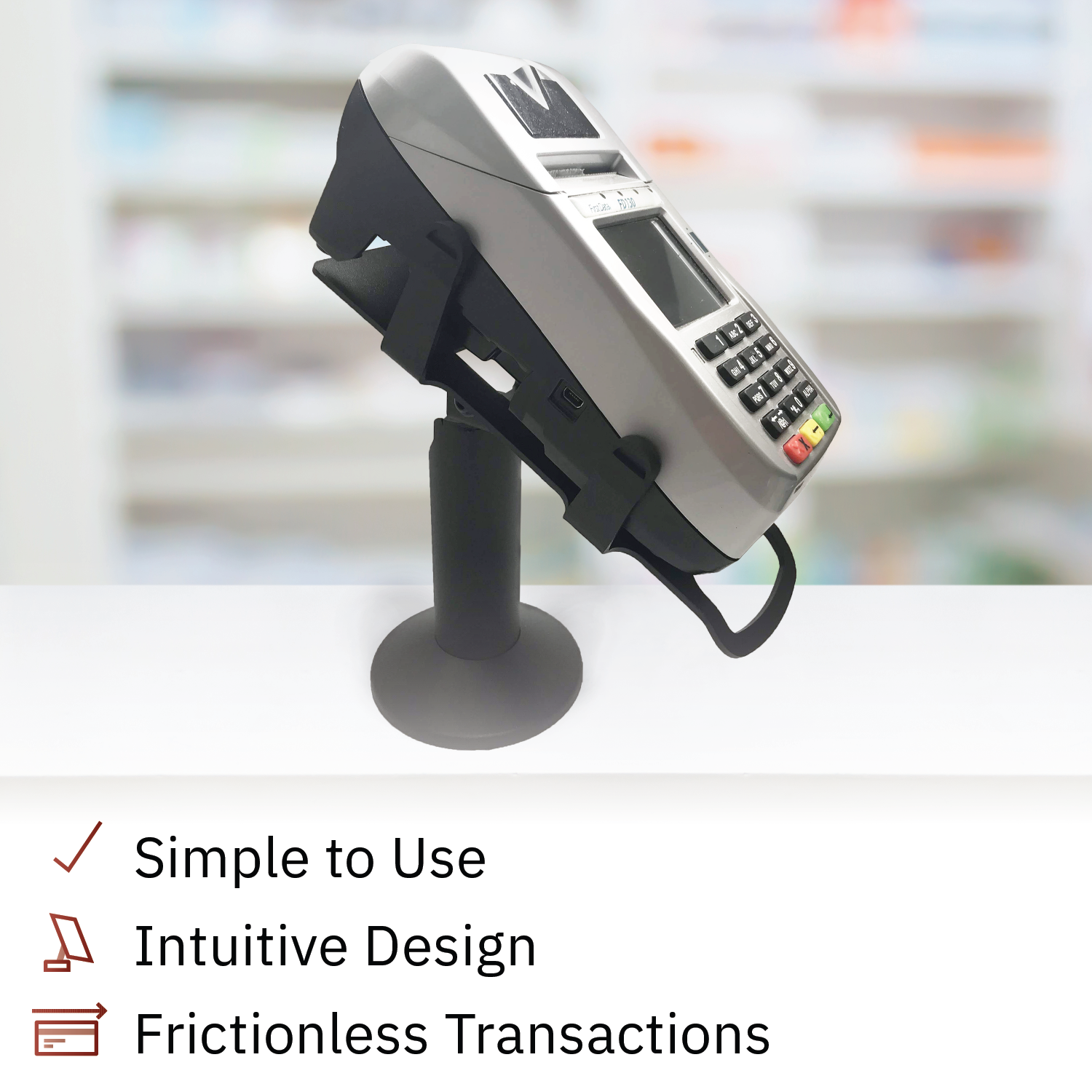 First Data FD130 / First Data FD150 Swivel and Tilt Stand