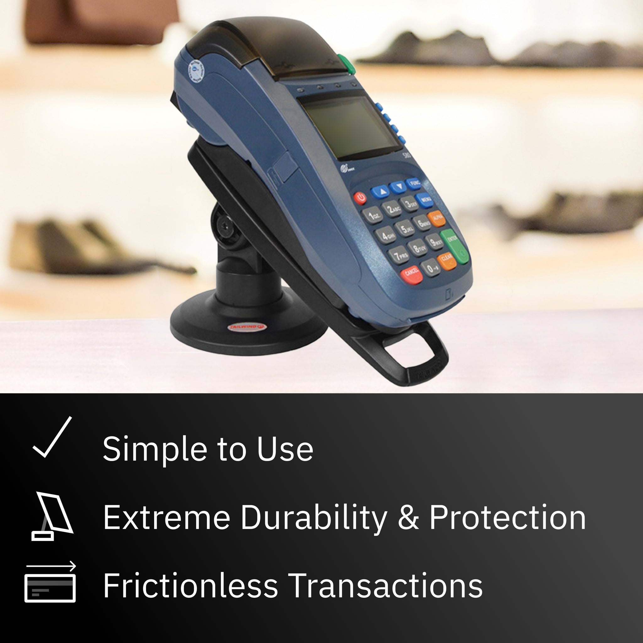 PAX S80 3" Compact Pole Mount Stand