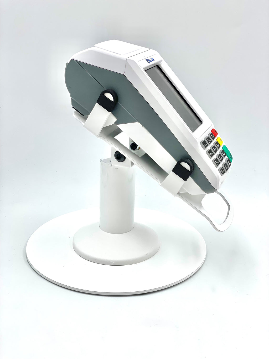 Valor Paytech VL100 Low Freestanding Swivel and Tilt Stand with Round