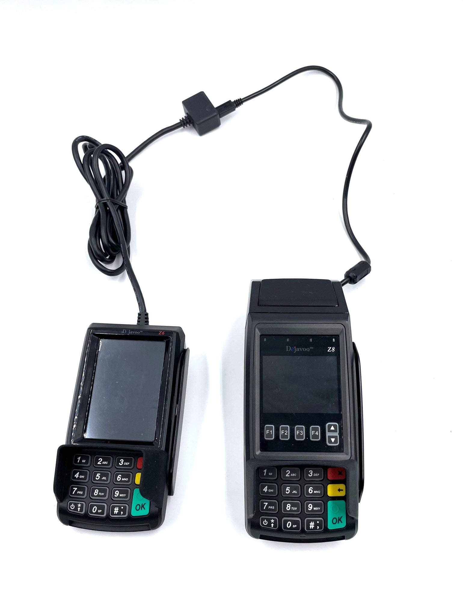 Dejavoo Z8 EMV CTLS Credit Card Terminal and Dejavoo Z6 PIN Pad Bundle